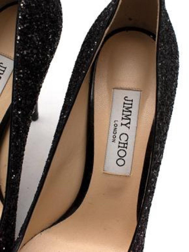 Jimmy Choo Romy Ombre Glitter Pumps For Sale at 1stDibs