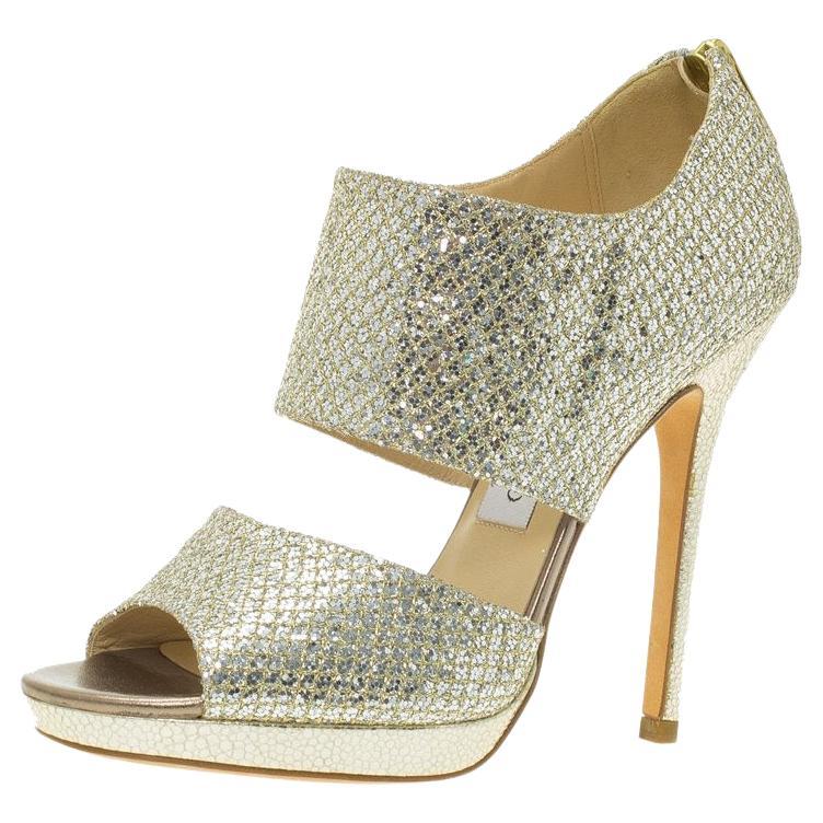 Jimmy Choo Platform Sandals - 40 For Sale on 1stDibs