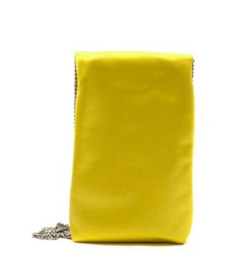 Jimmy Choo Soft satin-finish phone holder For Sale at 1stDibs