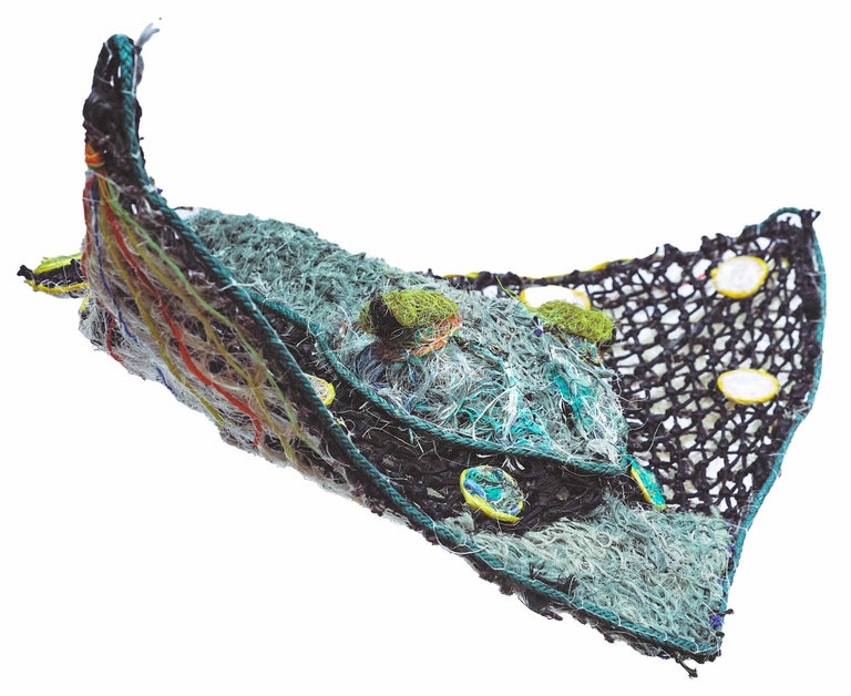 Jimmy John Thaiday - "Boycar" (2022) Ghost Net Sculpture by Artist ...