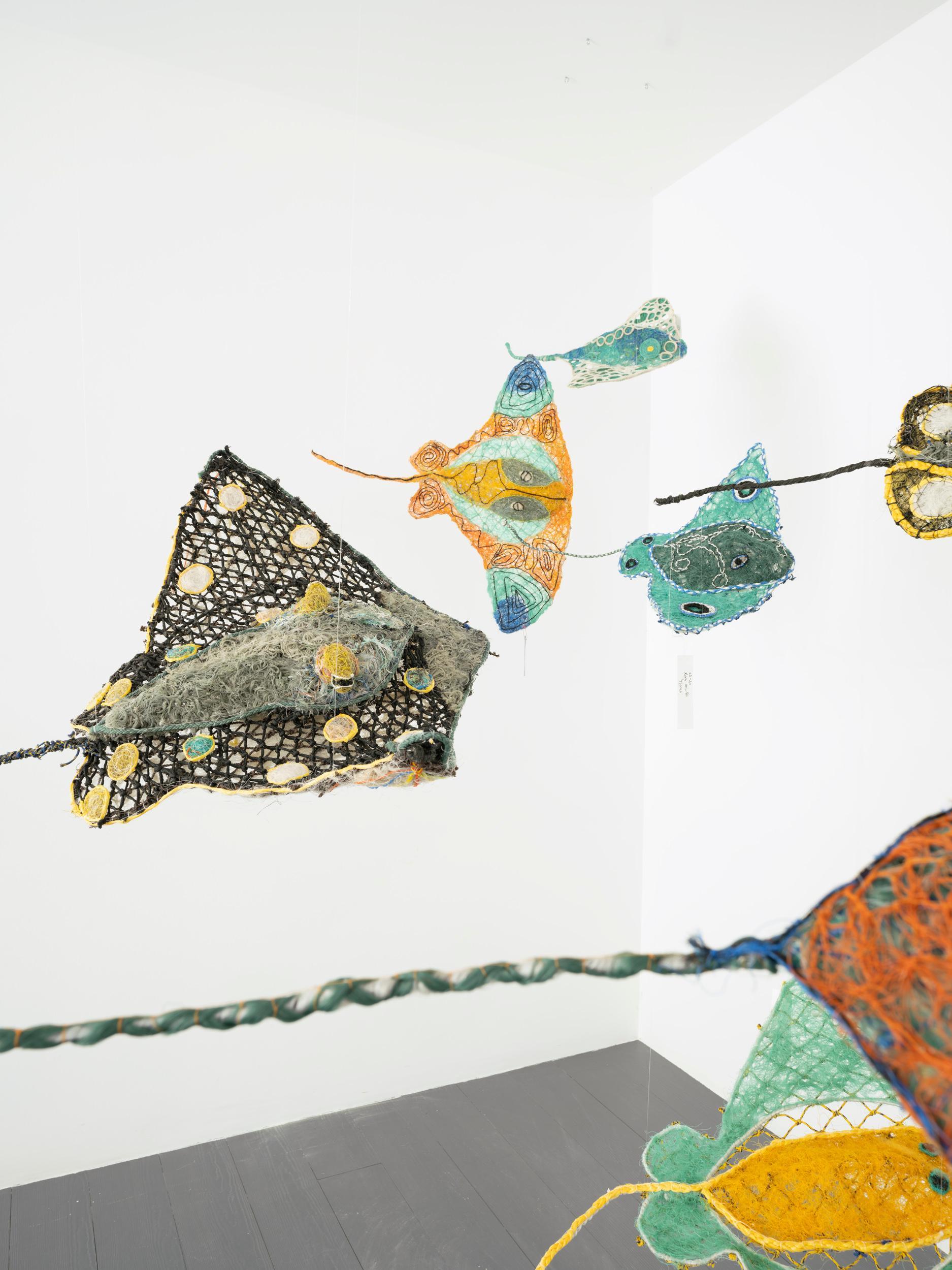 Lynnette Griffiths - "Chomp" (2020) Ghost Net Crocodile Sculpture by ...