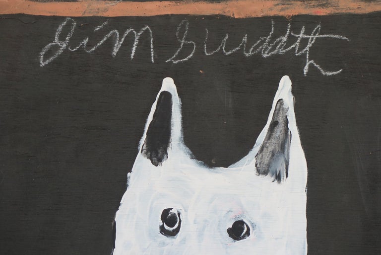 Jimmy Lee Sudduth Painting Toto at 1stDibs