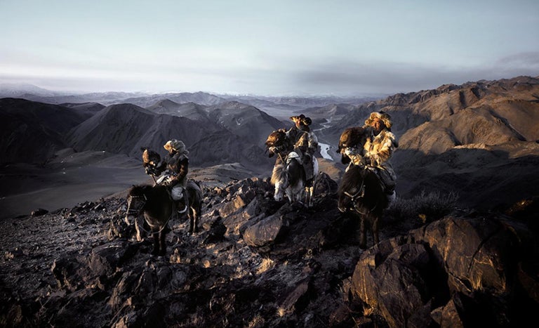 Jimmy Nelson - VI 10 // VI Kazakhs, Mongolia (39.37" x 70.87") For Sale at 1stDibs