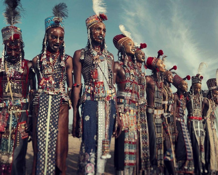Jimmy Nelson - XXVIII 1 // XXVIII Wodaabe, Chad (39.37" x 47.24") For Sale at 1stDibs