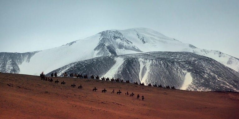 Jimmy Nelson - XXX 48 // XXX Kazakhs, Mongolia (39.37" x 70.87") For Sale at 1stDibs