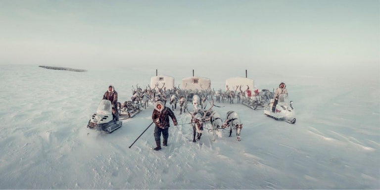 Jimmy Nelson - XXXVIII 3 // XXXVII Siberia, Dolgan (39.37" x 70.87 ...