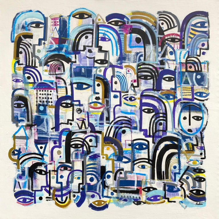 Jimmy Sheehan - Habitat, Abstract Painting For Sale at 1stDibs