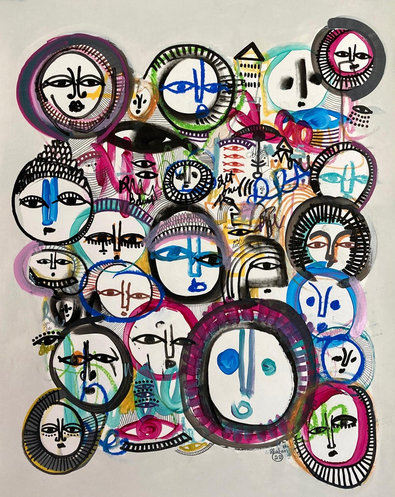Jimmy Sheehan - Downtown, Original Painting For Sale at 1stDibs