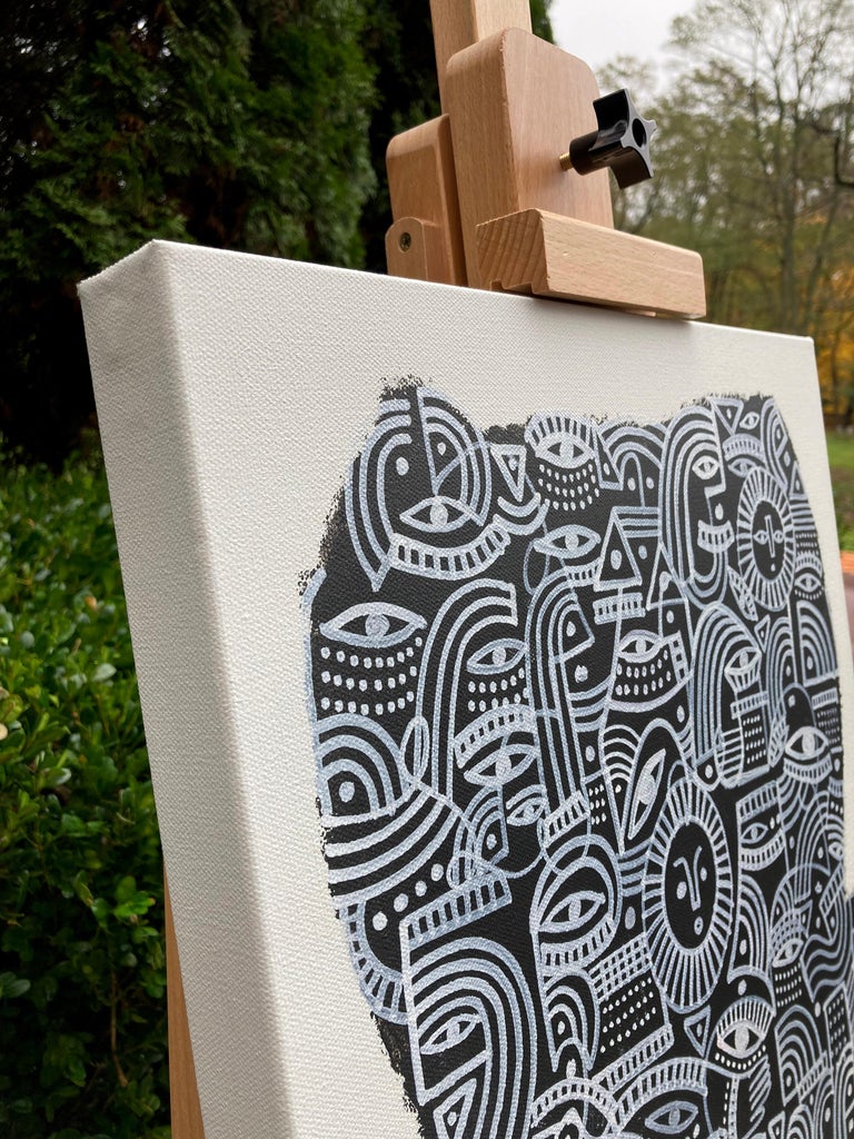 Jimmy Sheehan - Shadow, Abstract Painting For Sale at 1stDibs