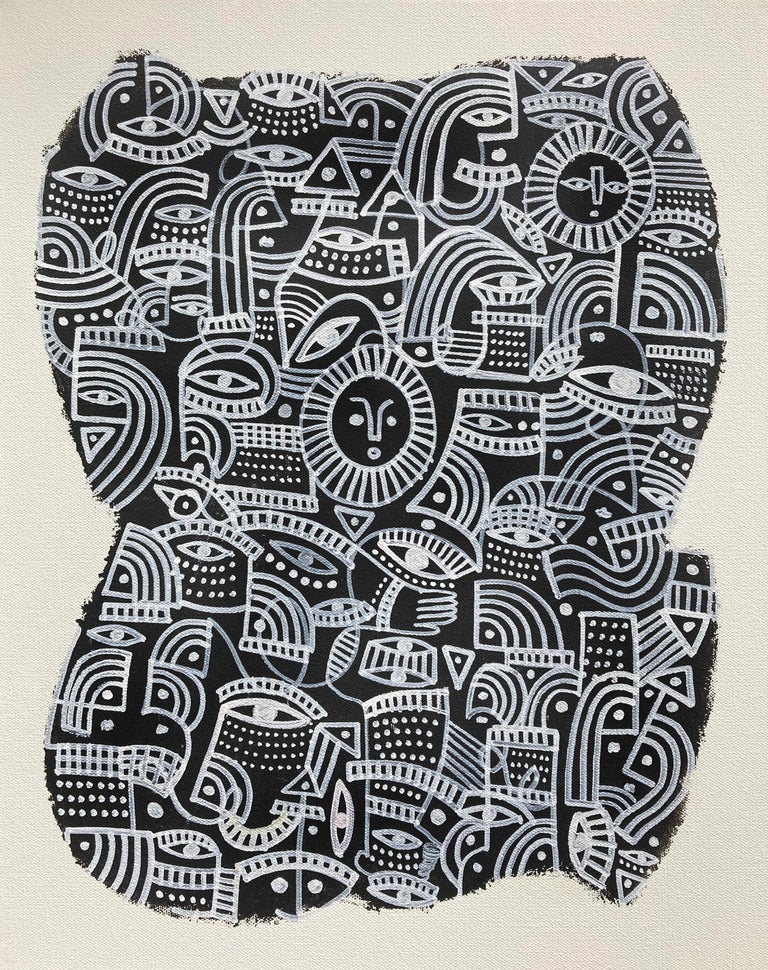 Jimmy Sheehan - Shadow, Abstract Painting For Sale at 1stDibs