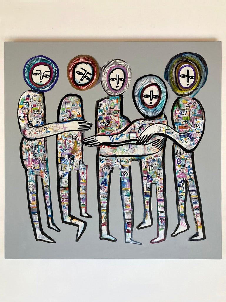 Jimmy Sheehan - The Sheehans, Original Painting For Sale at 1stDibs