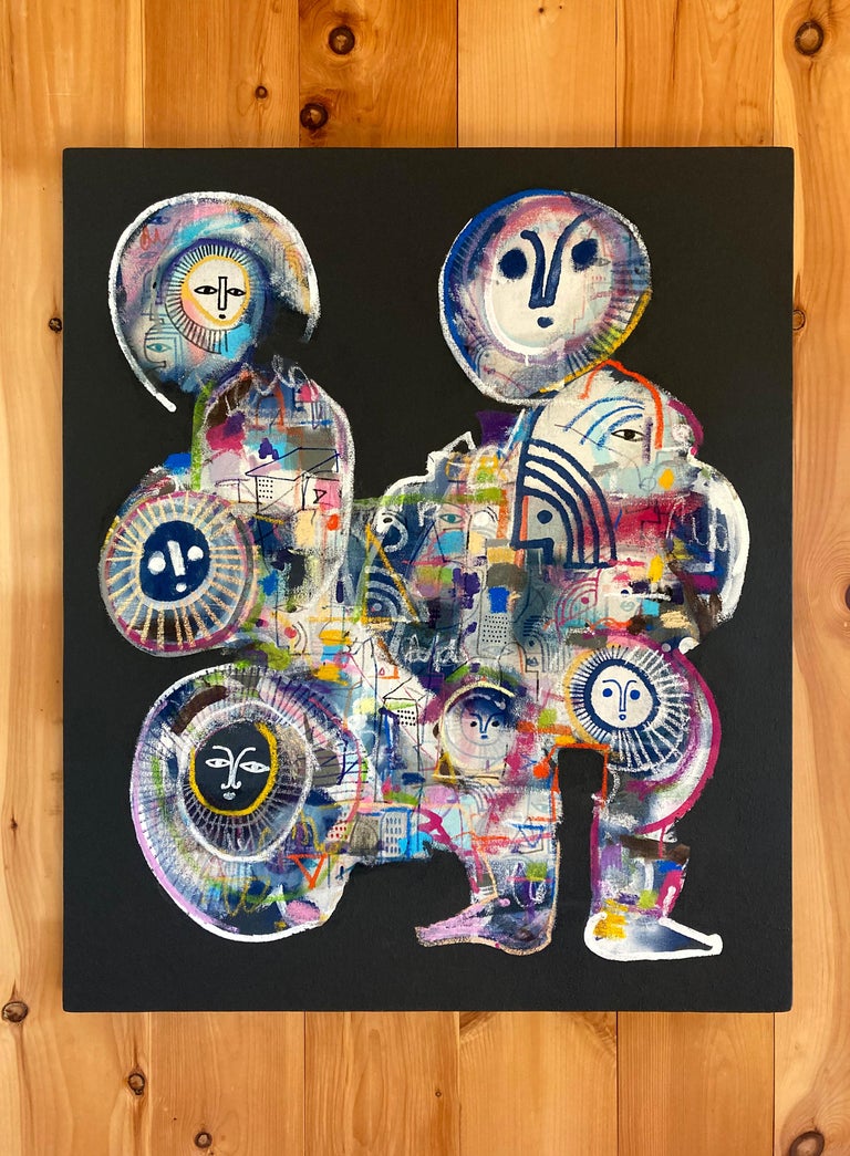 Jimmy Sheehan - Family Man, Original Painting For Sale at 1stDibs