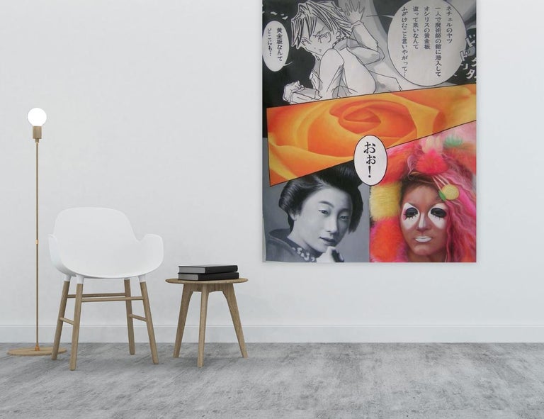 Jimmy Yoshimura - orange ganjuro For Sale at 1stDibs