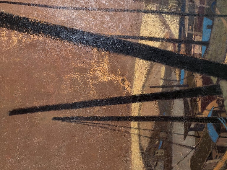 Jin Peng - Figurative landscape painting-Lost Landscape For Sale at 1stDibs