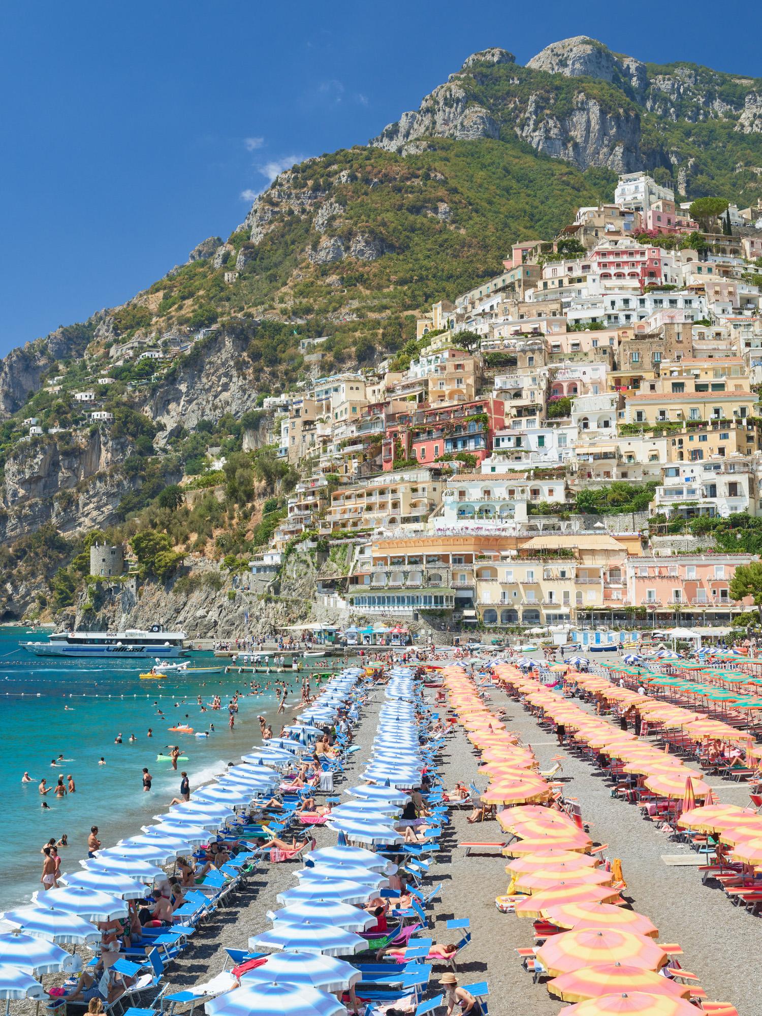 Jin-woo Prensena - Positano Umbrellas III (Amalfi Coast, Italy) For ...