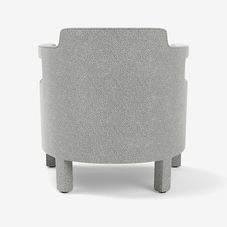 Jinbao Street Lounge Chair by Yabu Pushelberg in Boucle Wool For Sale ...