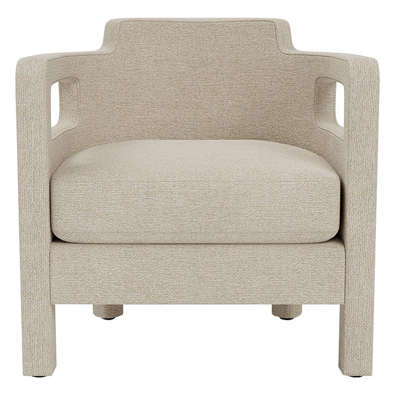 Jinbao Street Lounge Chair by Yabu Pushelberg in Chenille For Sale at ...