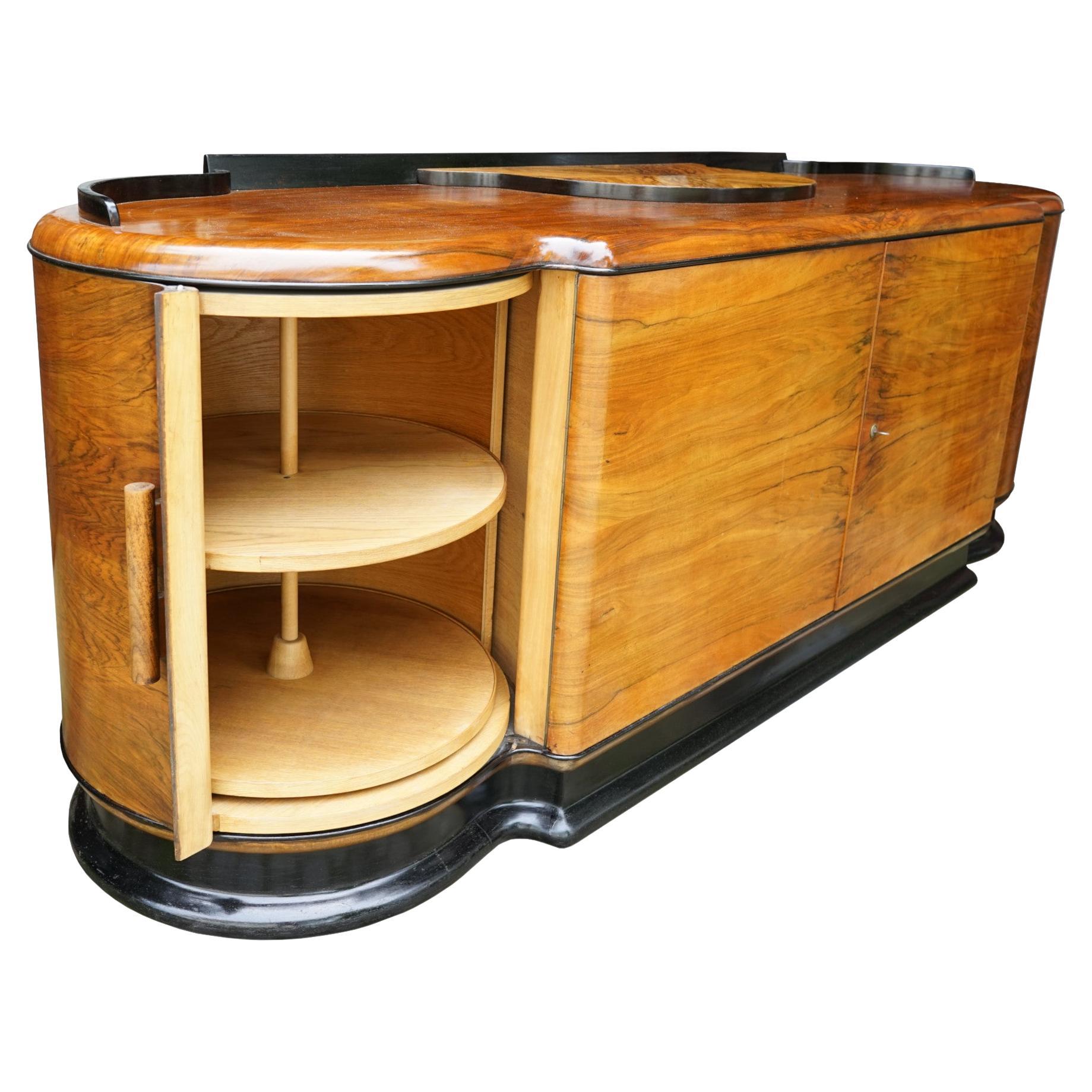 Buffet Art Deco J. Halabala from 1920 at 1stDibs