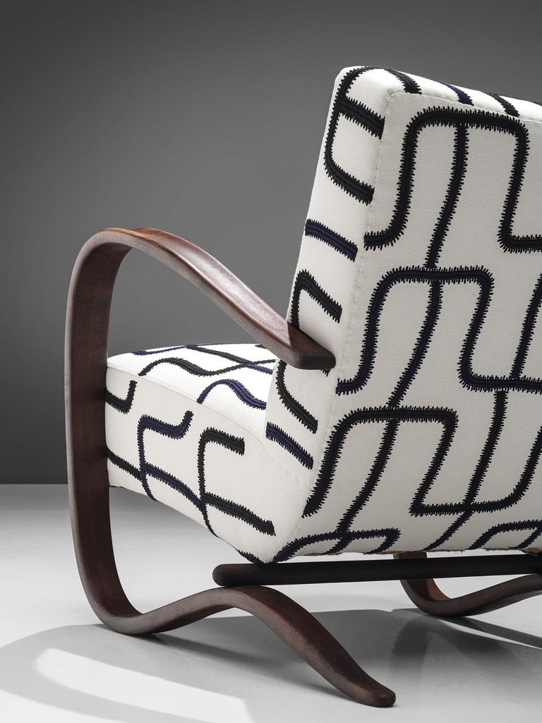 Jindřich Halabala Customizable Lounge Chair at 1stDibs