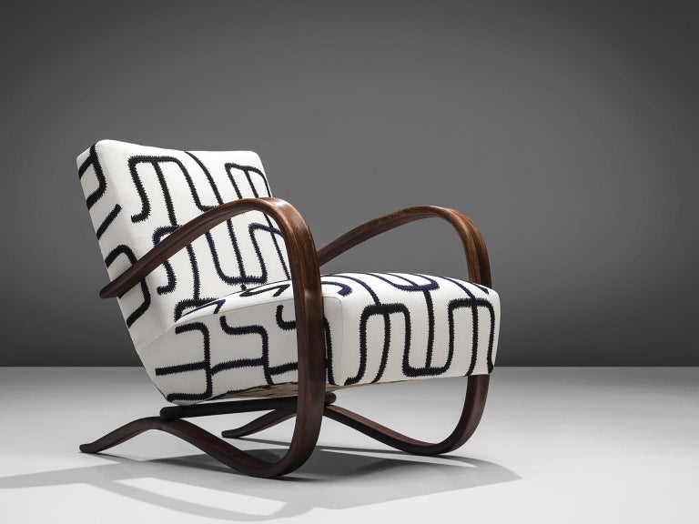 Jindřich Halabala Customizable Lounge Chair at 1stDibs