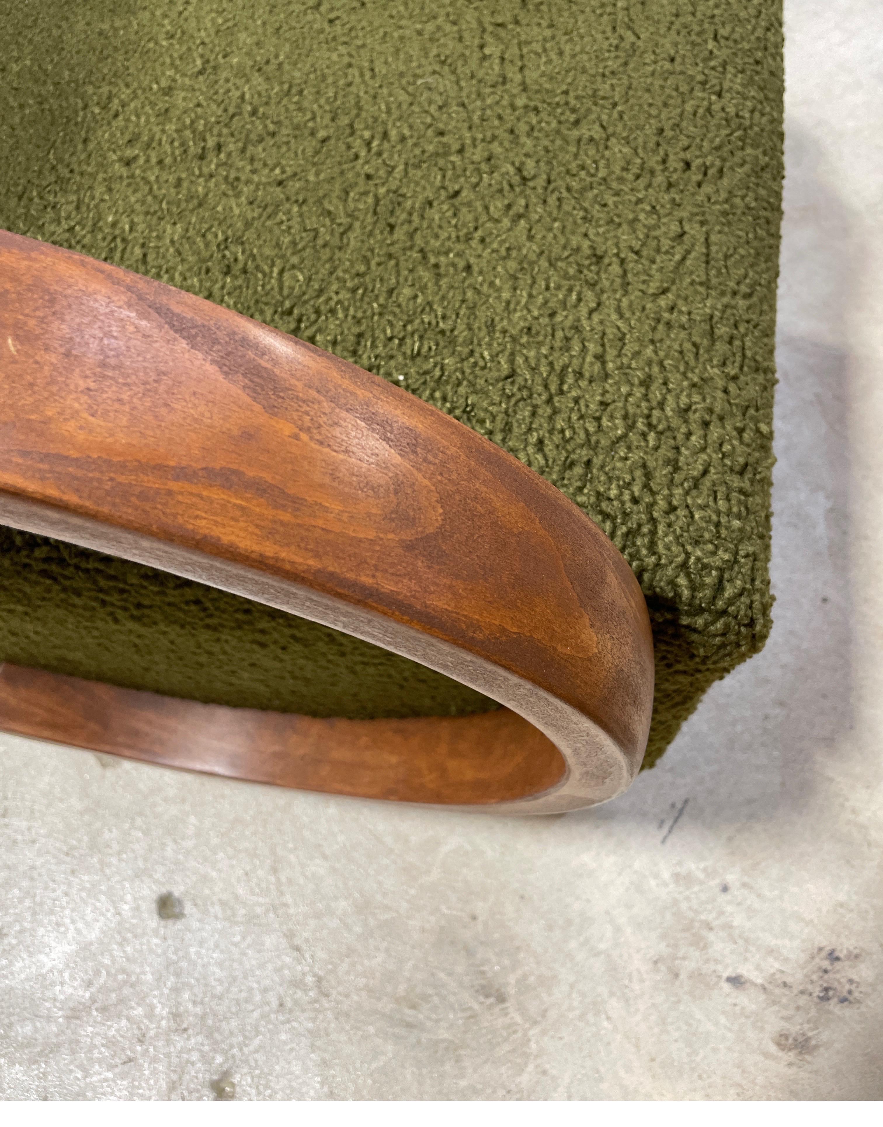 Jindrich Halabala for Thonet Midcentury Bentwood Chair at 1stDibs
