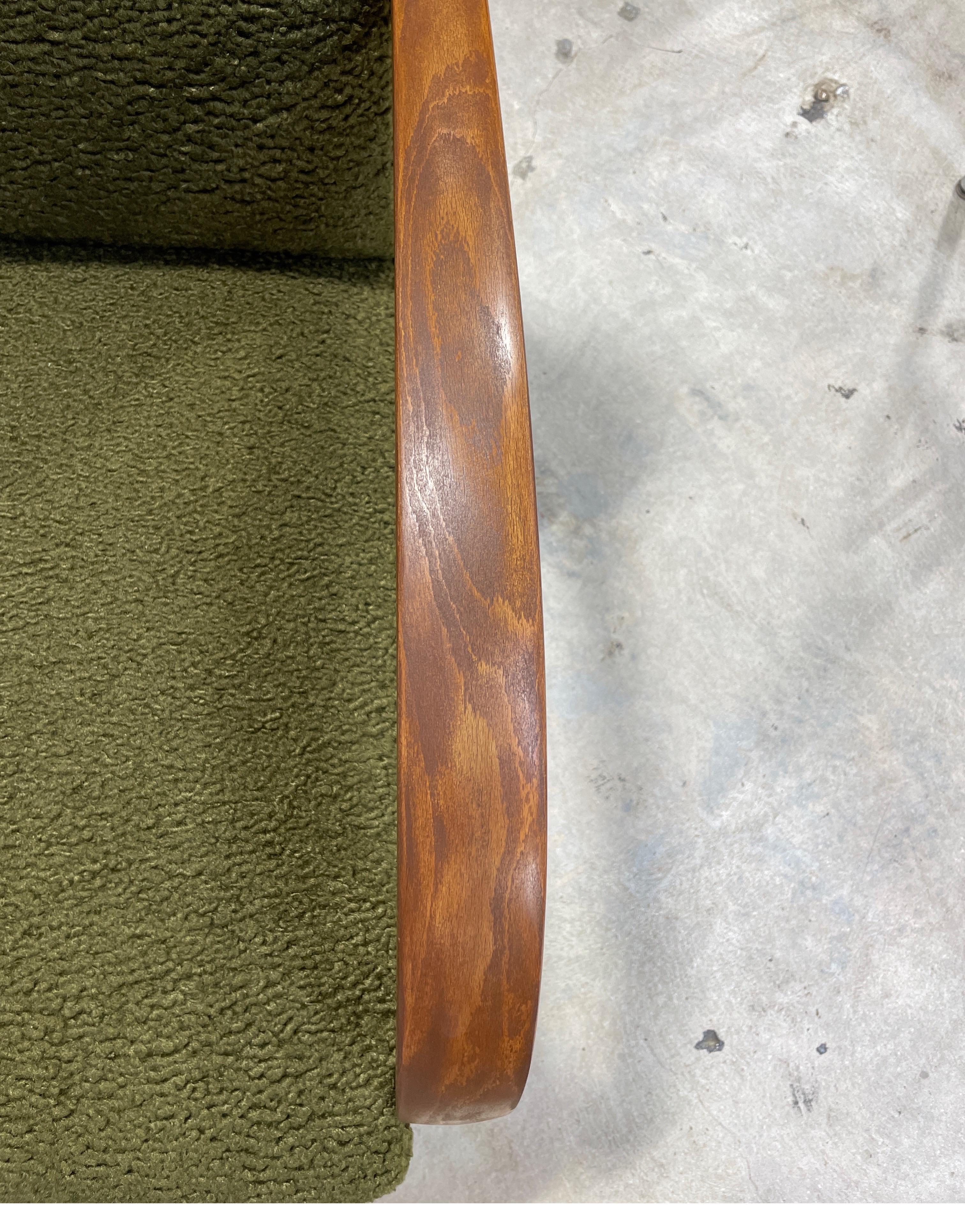 Jindrich Halabala for Thonet Midcentury Bentwood Chair at 1stDibs