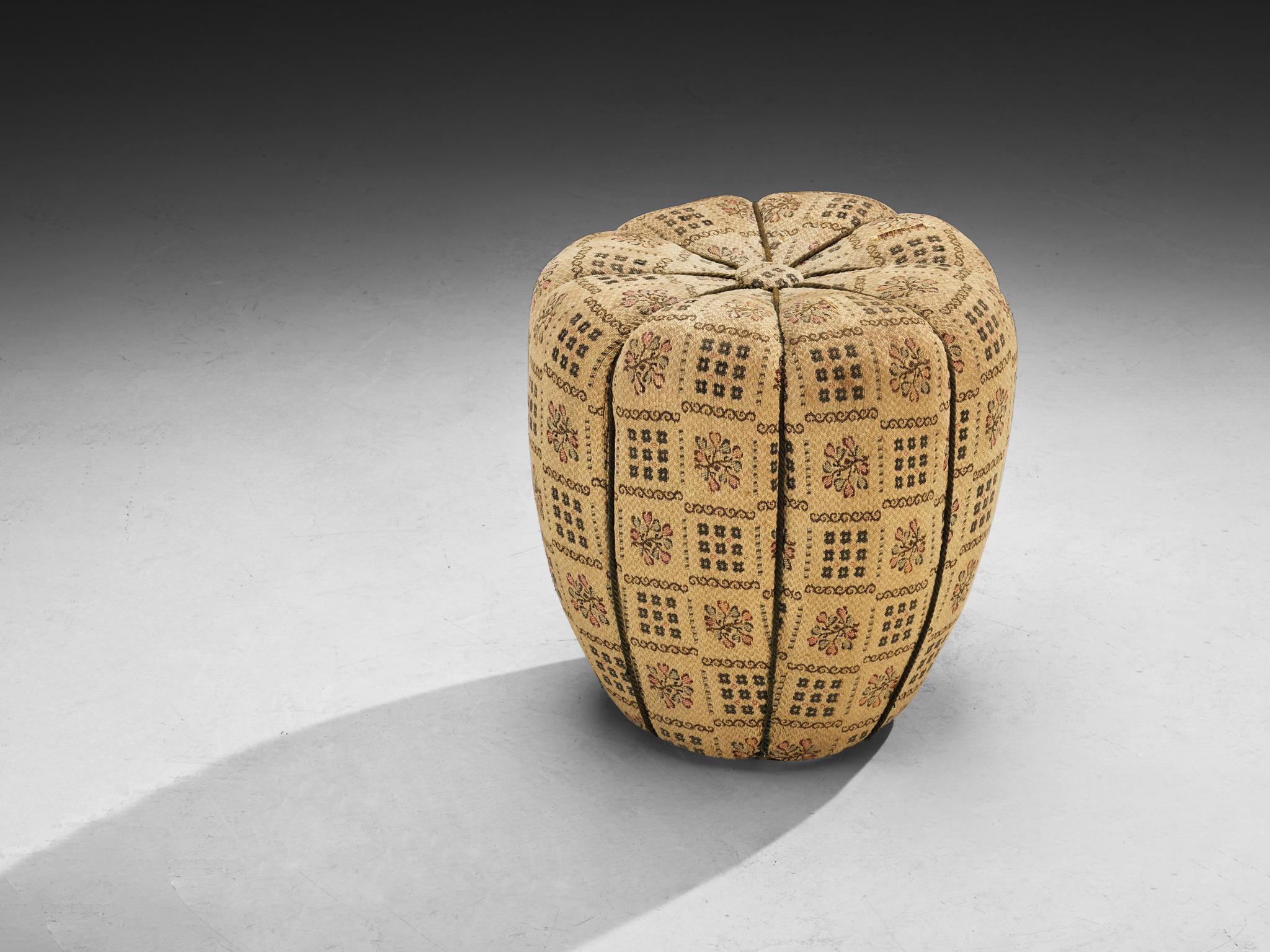 Jindrich Halabala Stools in Decorative Patterned Upholstery For Sale at ...