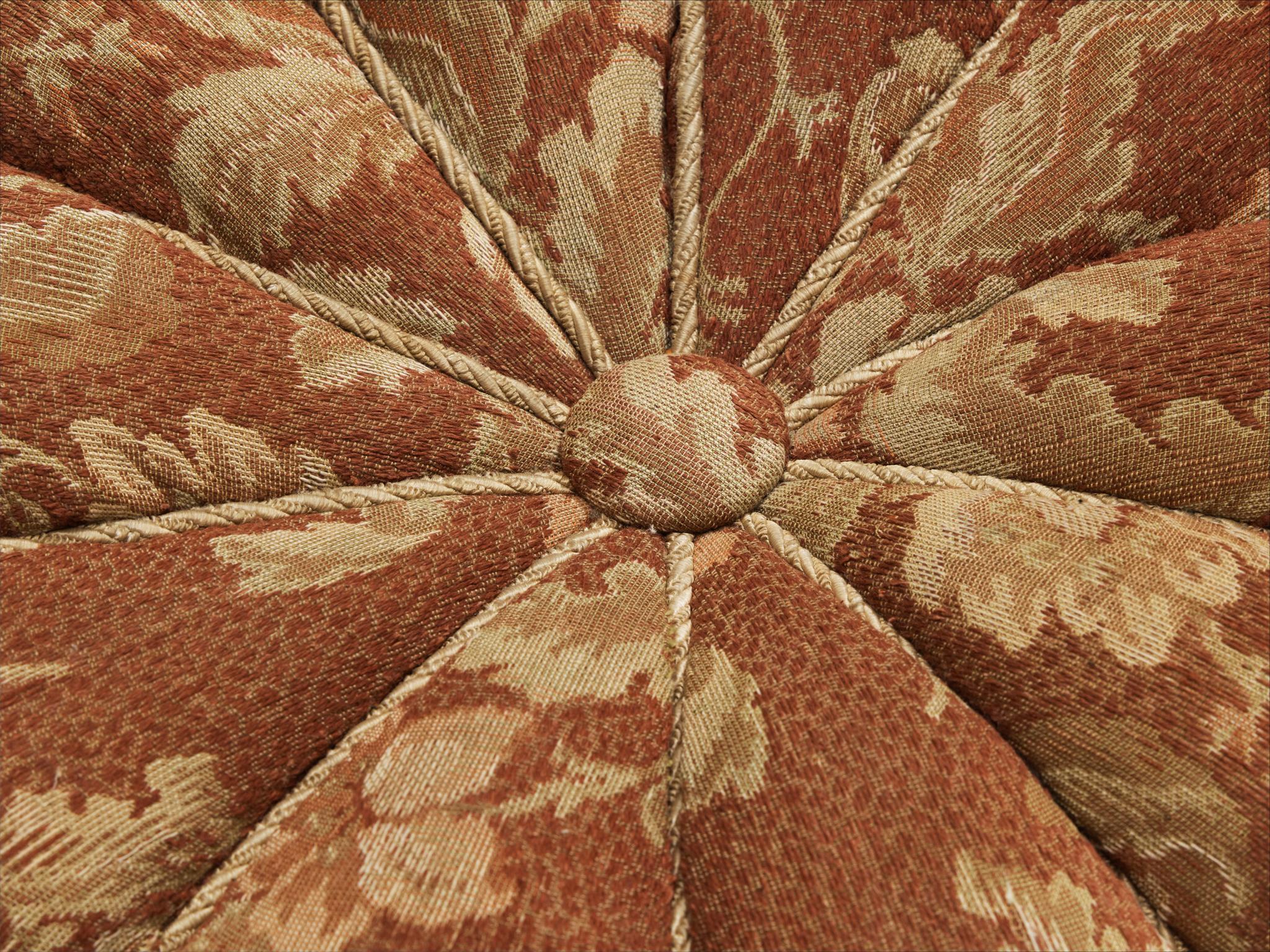 Jindrich Halabala Stools in Decorative Patterned Upholstery For Sale at ...