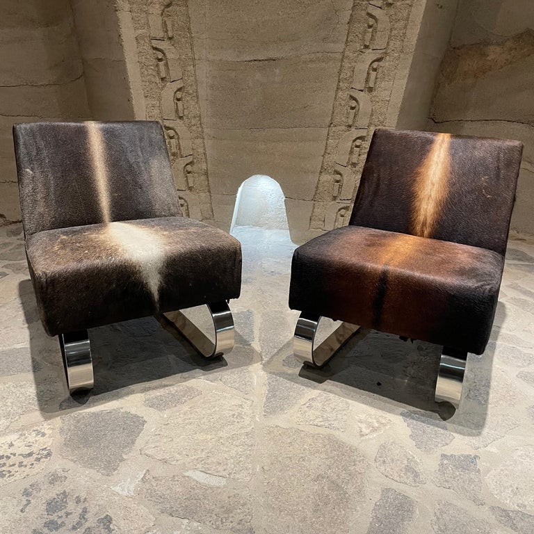 Jiun Ho Collection Two St. Cere Lounge Chairs Edgy Modern San Francisco ...