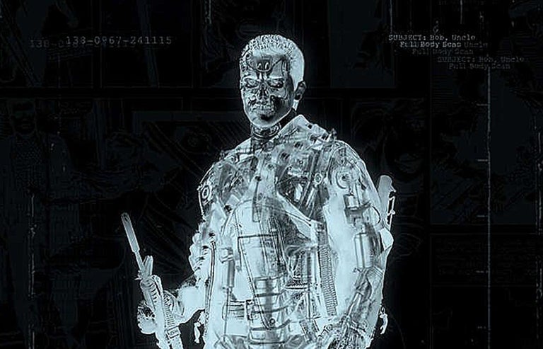 JJ Adams - Uncle Bob Terminator, X-RAY - Limited Edition Digital Print ...
