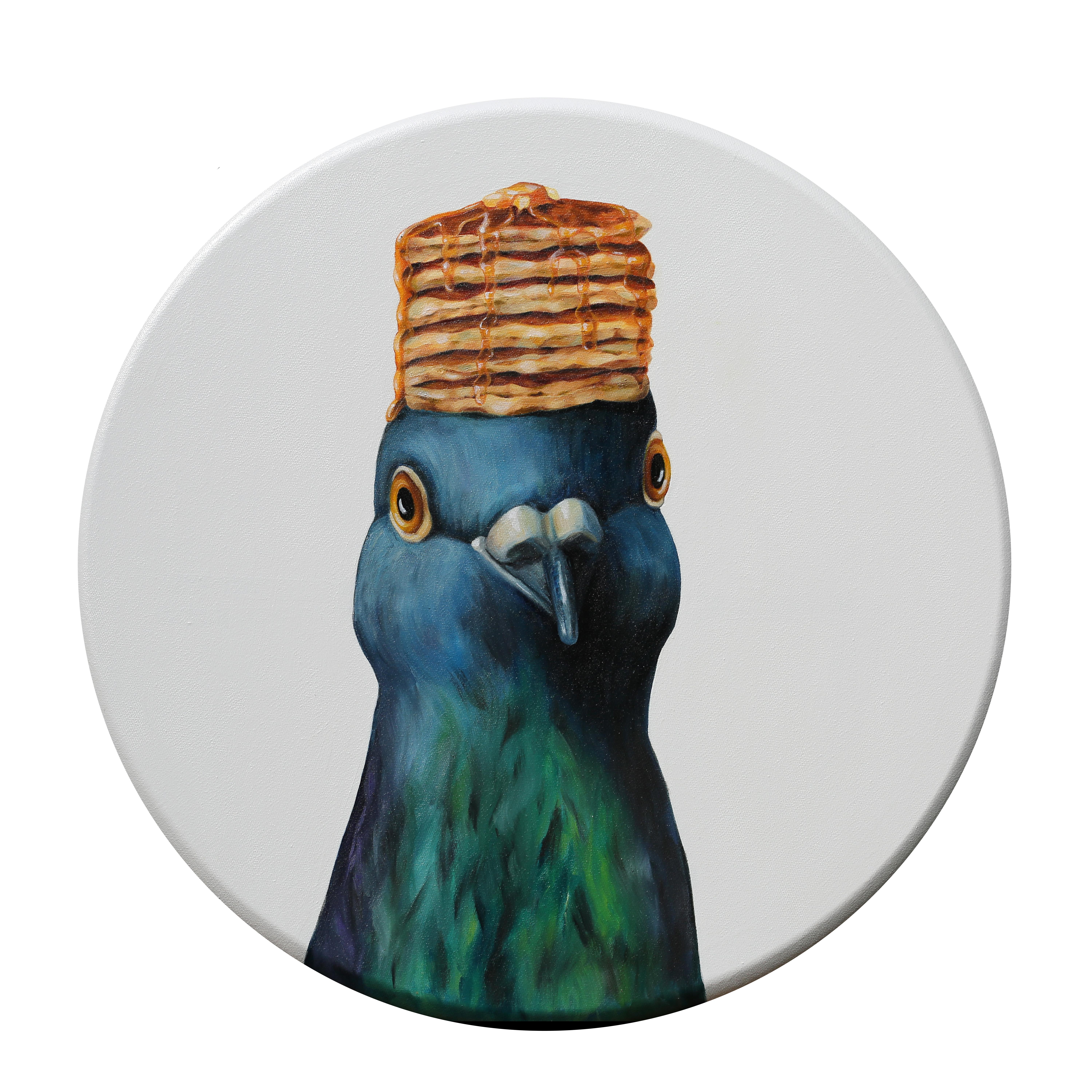 JJ Galloway - Pancake Pigeon - Original contemporary artwork ...