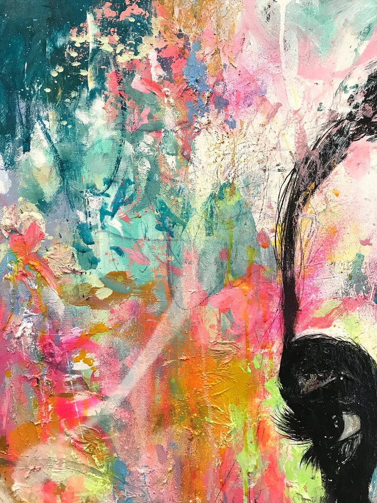 J.M. Robert - “Elle Prit son Courage” She Took her Courage, Colorful ...