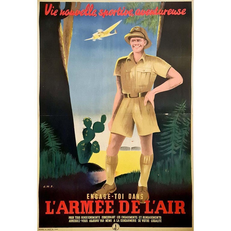 J.M.P. - Beautiful air force poster from the 1920s New life, sports ...