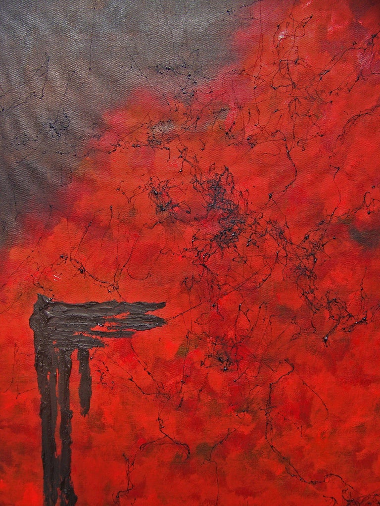 Jo Moore - A Broken Hallelujah, Painting, Oil on Canvas For Sale at 1stDibs