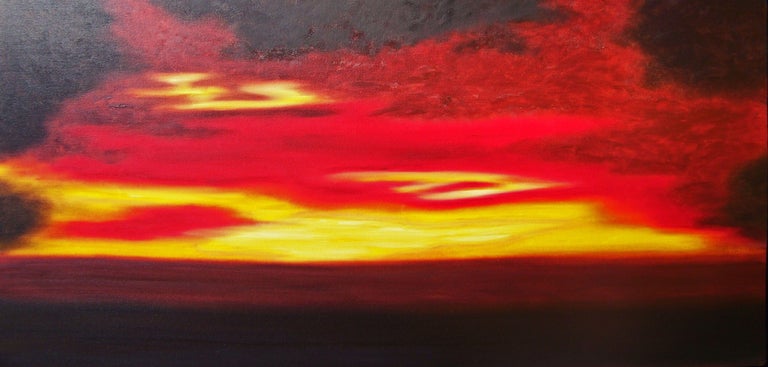 Jo Moore - First Spill of Light, Painting, Oil on Canvas For Sale at ...