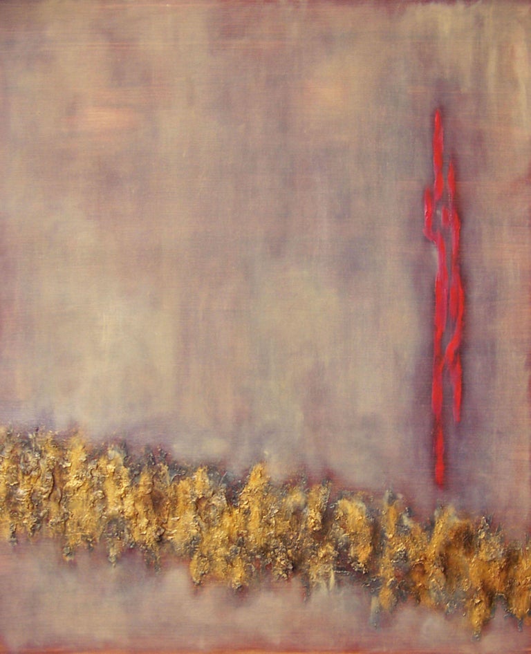 Jo Moore - Gesture, Painting, Oil on Canvas For Sale at 1stDibs