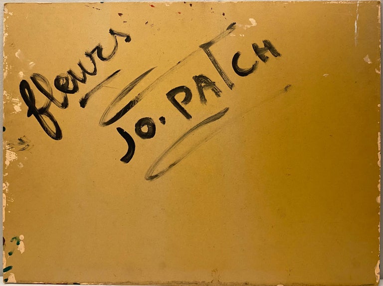 Jo Patch Contemporary Painting Titled "Fleurs" or Flowers For Sale at ...