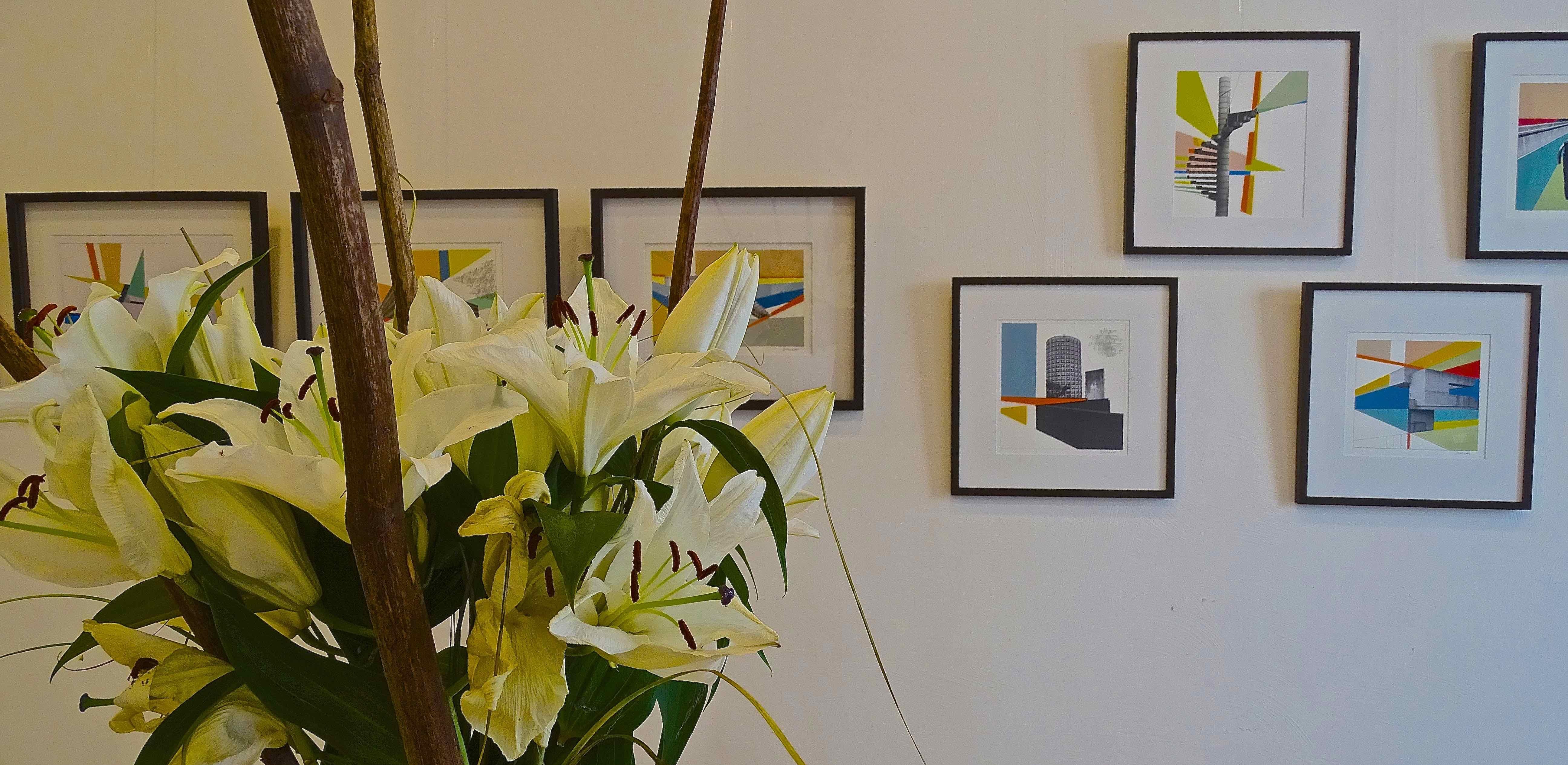 Jo Stanness - BILLINGHAM BLOCKS WITH CLOUDS - BRUTALIST - MODERNIST ...