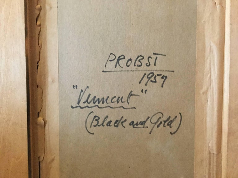 Joachim Probst, Abstract Painting For Sale at 1stDibs