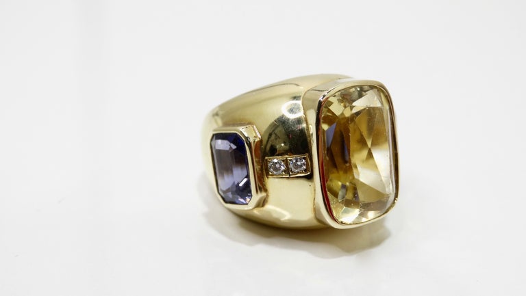Joan Boyce 18k Gold Precious Stone Cocktail Ring at 1stDibs | joan ...