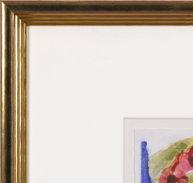 Joan Dvorsky - 'The Leaf' Original Mixed Media, Signed by Joan Dvorsky ...