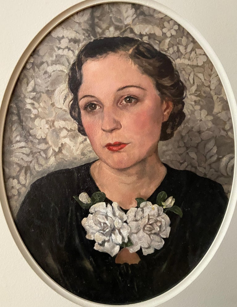 Joan Fairfax Whiteside ARRC FMAA - Self Portrait. 20th Century Royal ...