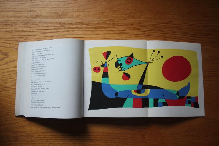 Joan Miró Book Maeght Editeur For Sale at 1stDibs