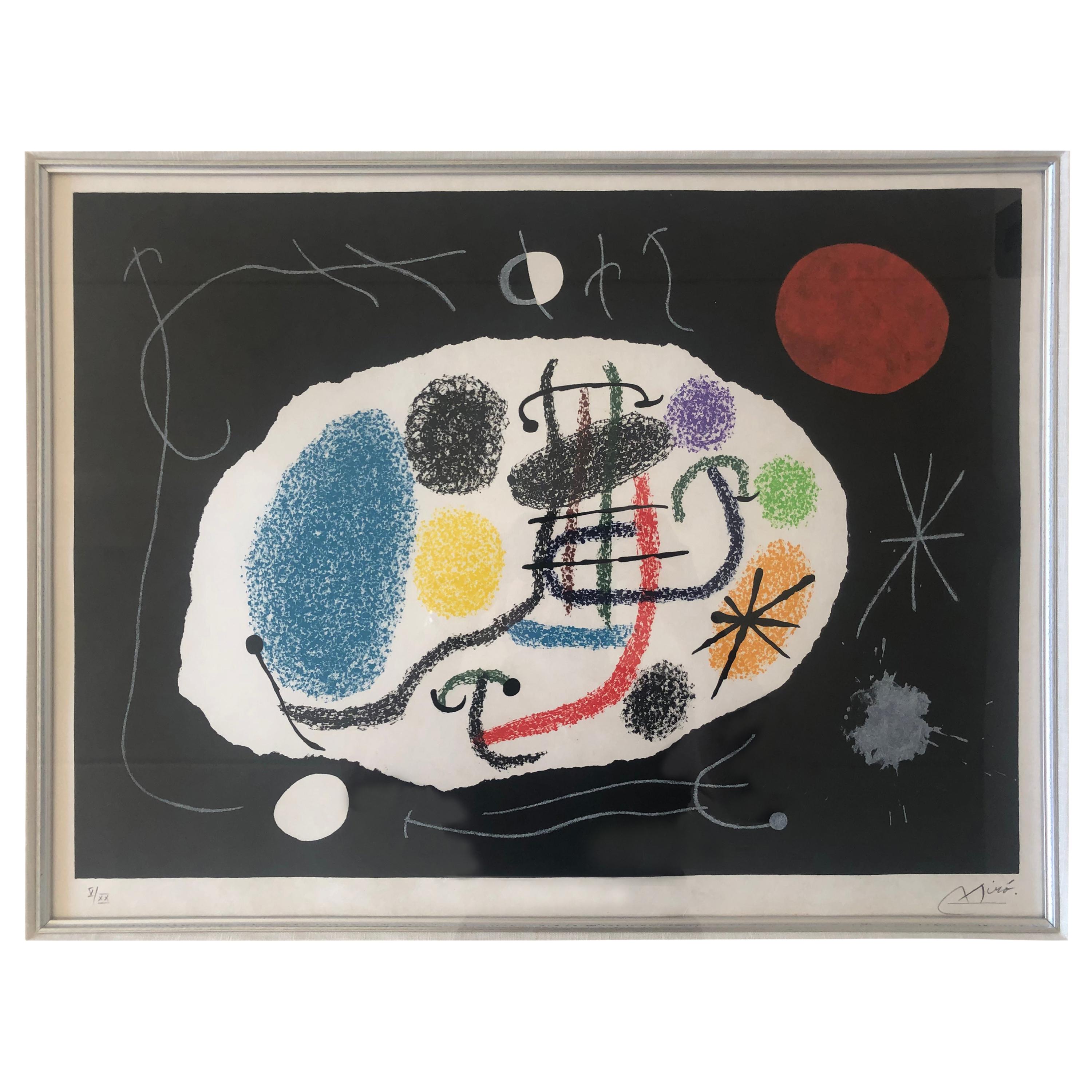 Joan Miró Lithographs from the "Portfolio Femmes" at 1stDibs