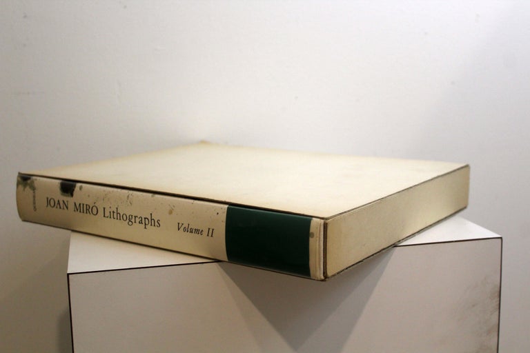 Joan Miro Lithographs Book Volume II with Original Modern Lithographs ...
