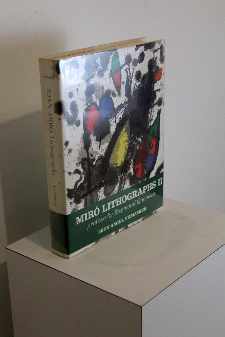 Joan Miro Lithographs Book Volume II with Original Modern Lithographs ...