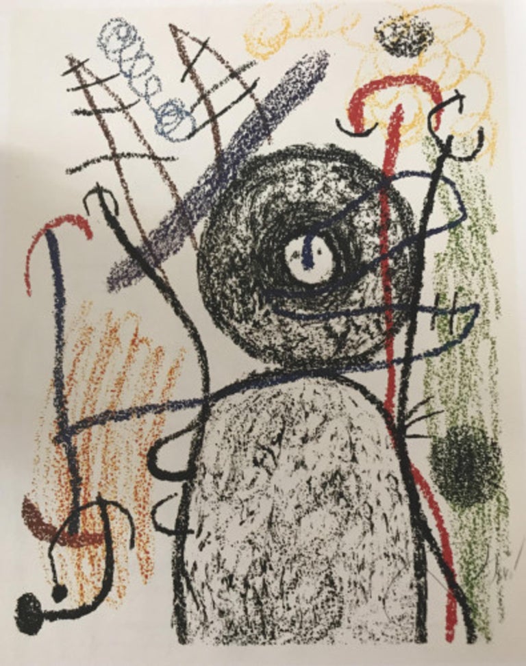 Joan Miró - Album 21, plate 14 - M1139 For Sale at 1stDibs