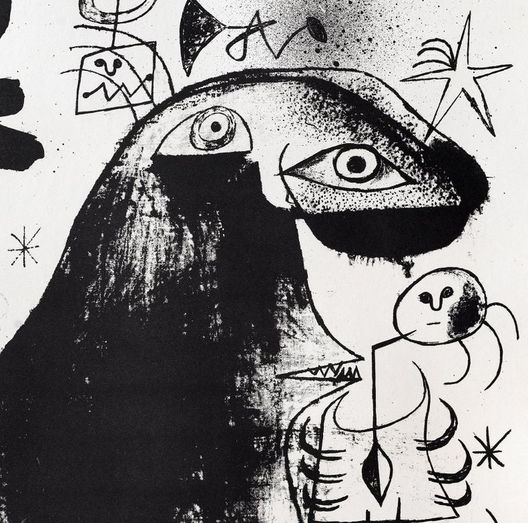 Joan Miró - Barcelona: XXXVI - Joan Miró, Lithograph, Print, Cubism ...
