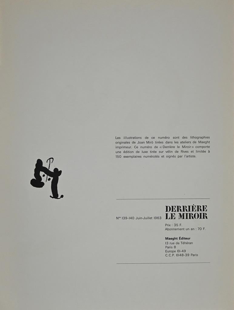 Joan Miró - Blue Star - Original Lithograph by Joan Mirò - 1963 at ...