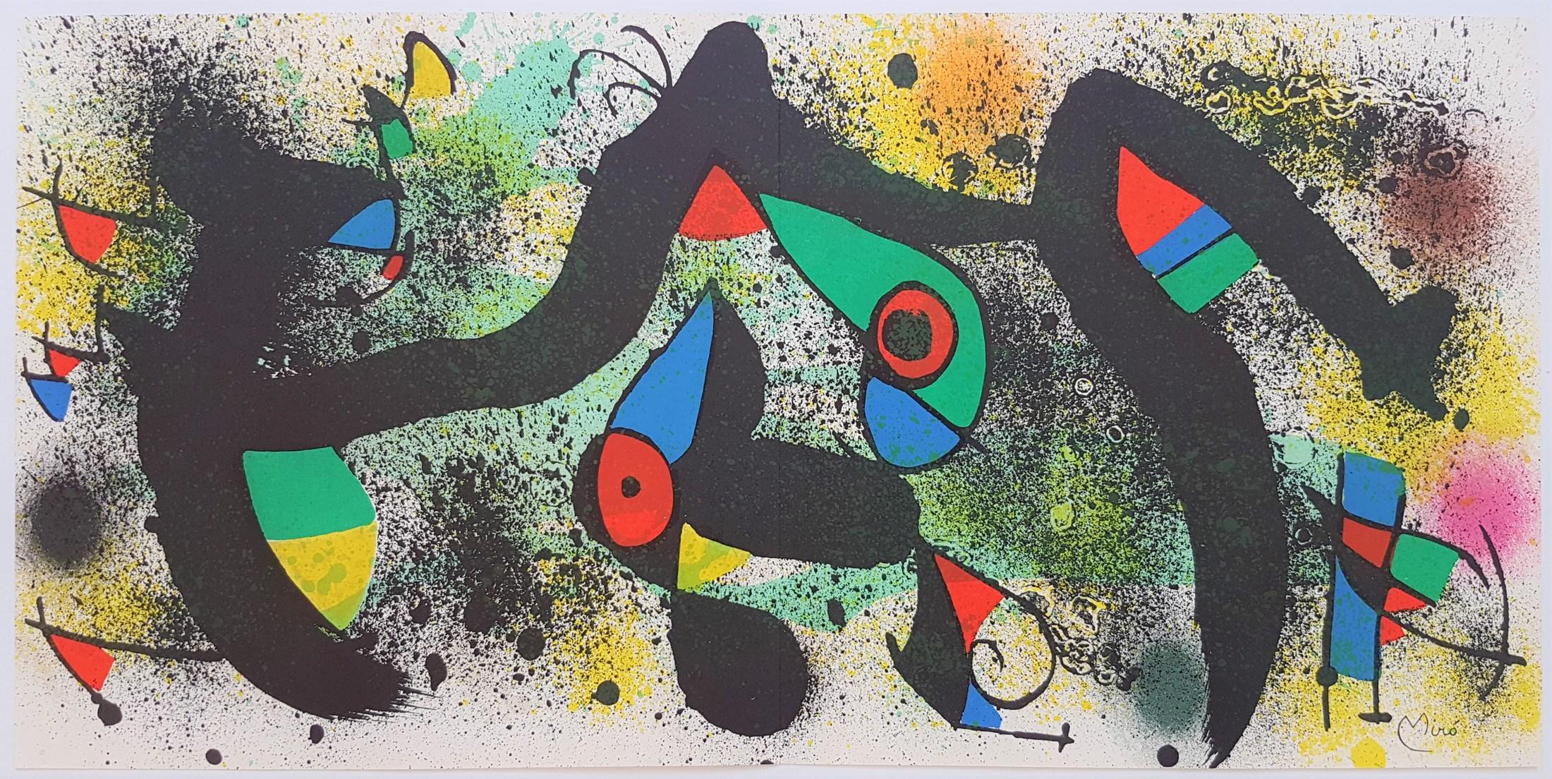 Joan Miró - Au Cirque - Original Lithograph - 1948 at 1stDibs
